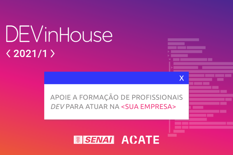 SENAI e ACATE buscam parceiros para formar desenvolvedores de software | FIESC